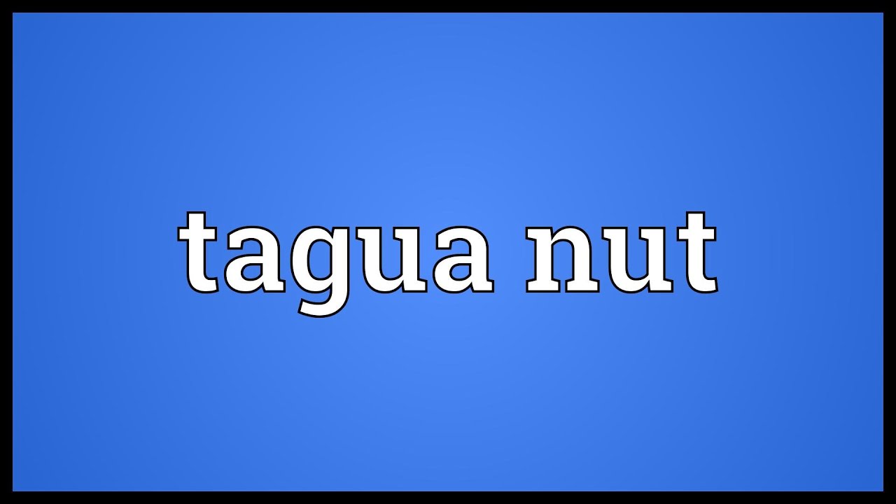 Tagua nut Meaning - YouTube