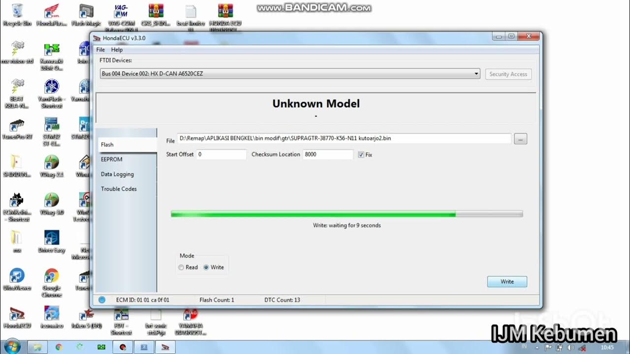 cara pake HONDA ECU/Remap Ecu - YouTube