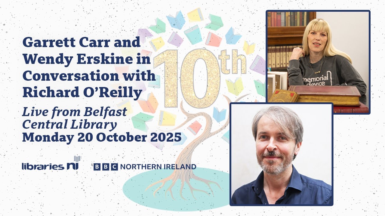 Book Week NI 2025: Garrett Carr and Wendy Erskine in Conversation with ...