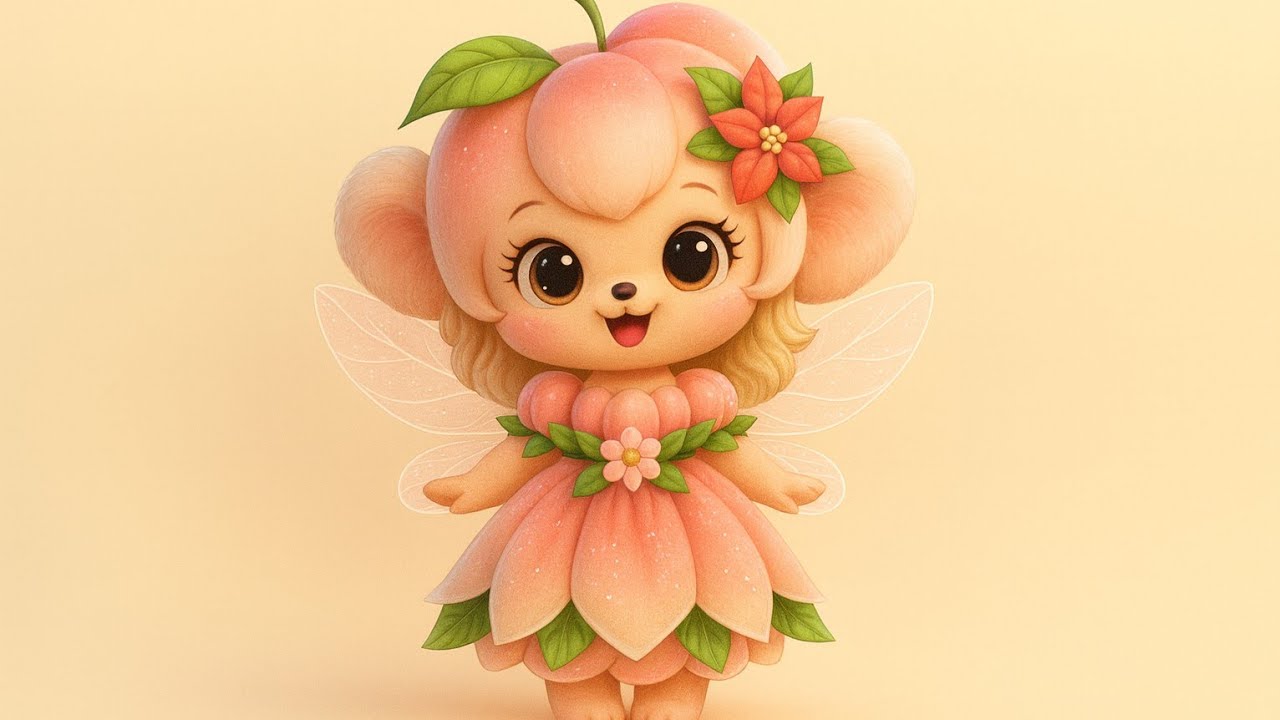 Momoella Mascot【1】A Magical Peach Fairy Adventure - YouTube