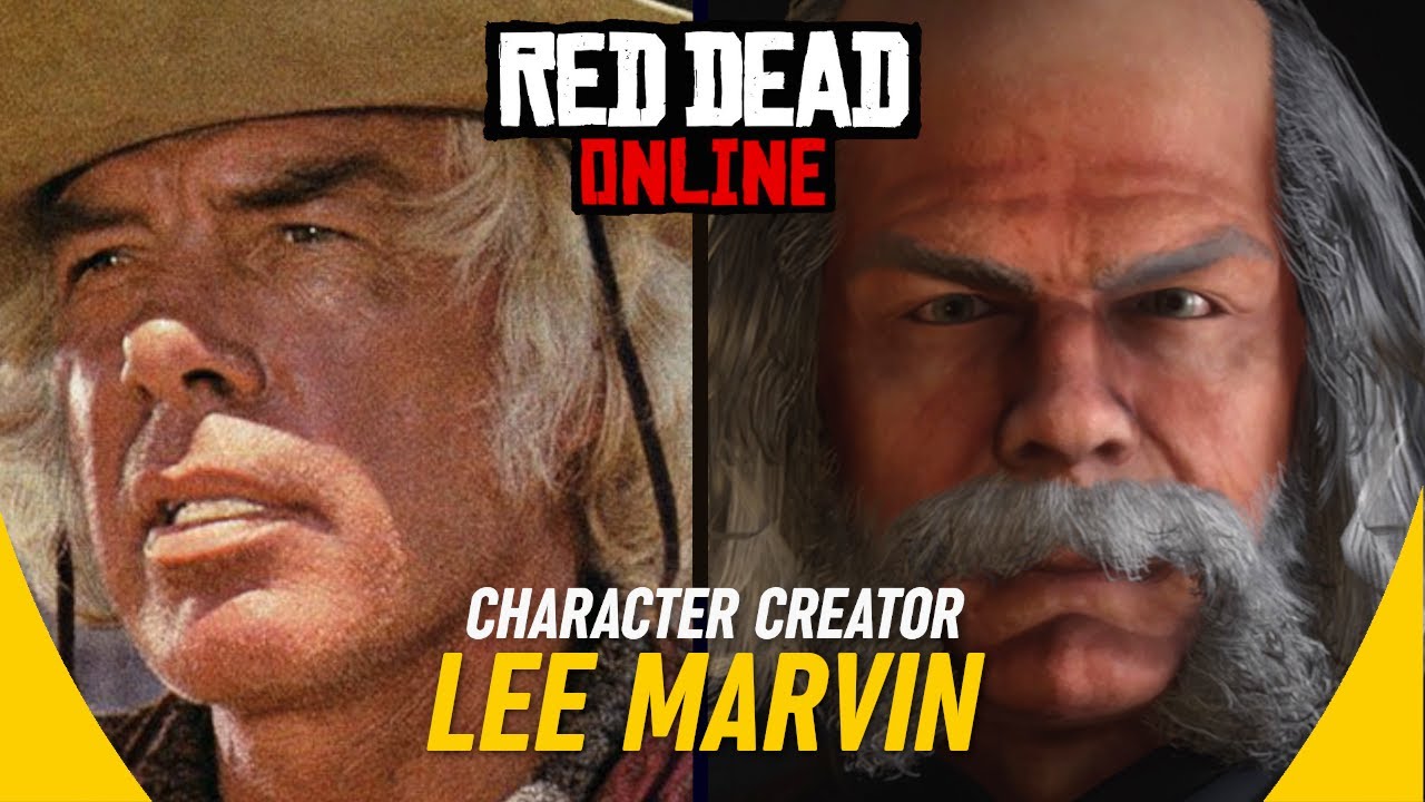 LEE MARVIN: Character Creator (Legendary Actor) RDR2 - YouTube