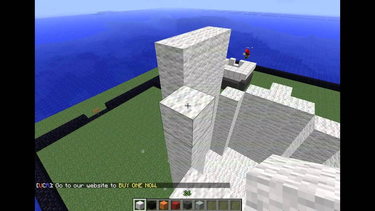 Minecraft Quick build- Rocket - YouTube