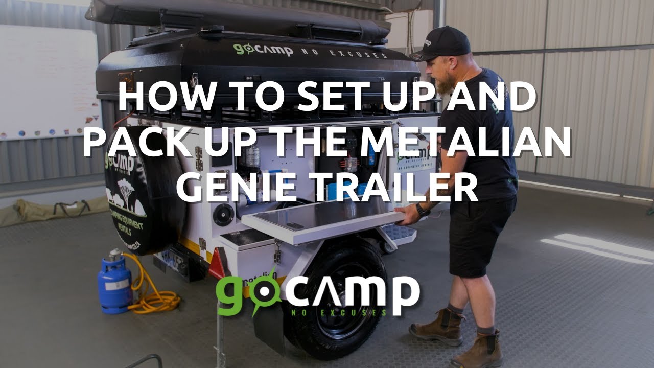 How to Set Up and Pack Up: The Metalian Genie Off-Road Trailer - Go ...
