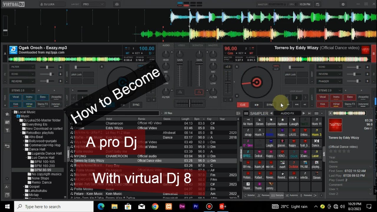 How To Become A Pro Dj With Virtual Dj 8 - YouTube