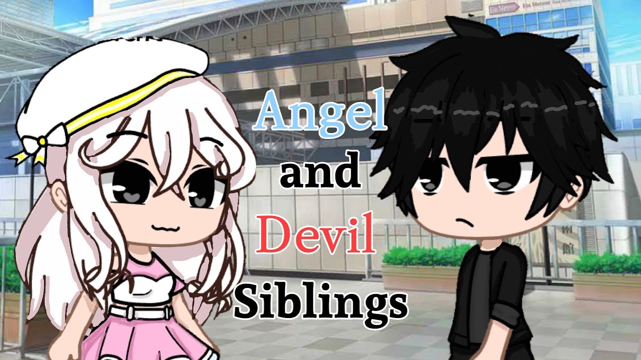 Angel and Devil Siblings pt.1 | gacha lawon - YouTube