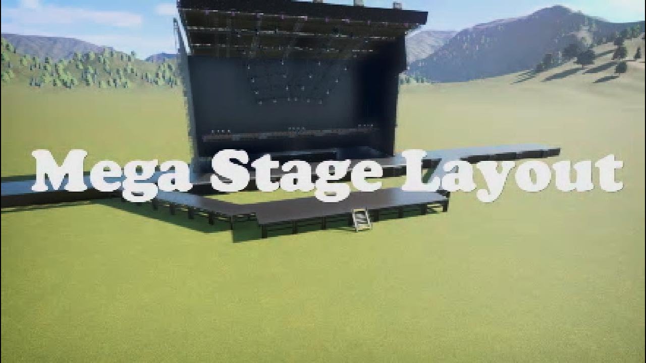 Mega Stage Layout Barbershop Tours - YouTube