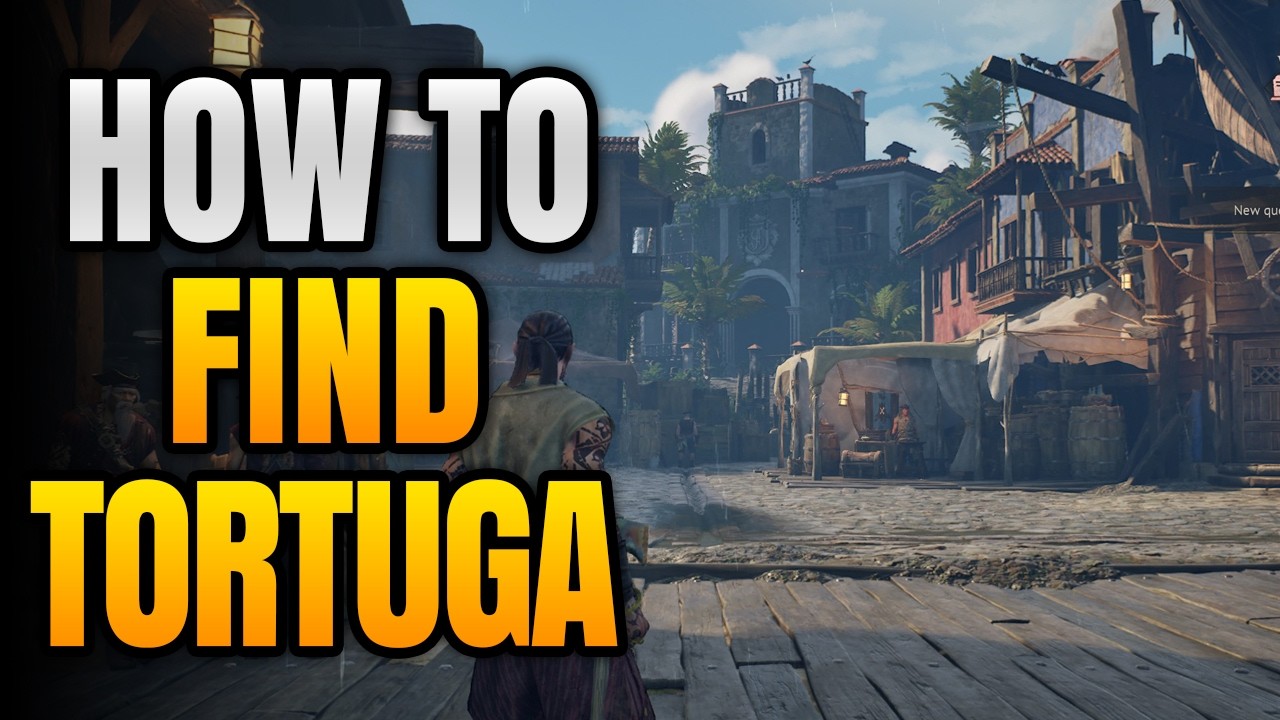 Windrose – How To Get To Tortuga | Where Is The Main City Located - YouTube