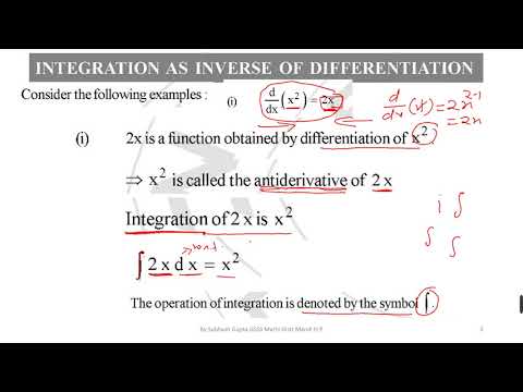 12th integration basic concepts Part 1 - YouTube