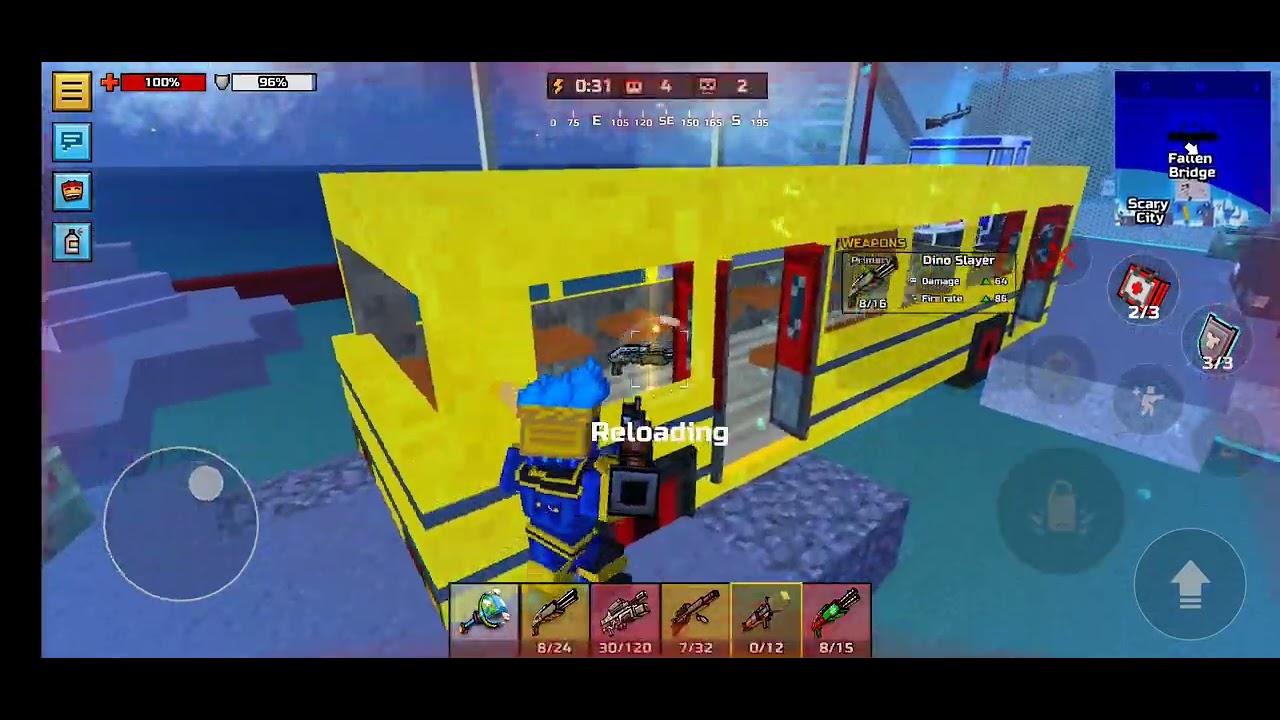 3 Kill Battle Royale Victory ! - Pixel Gun 3D - PG3D - YouTube