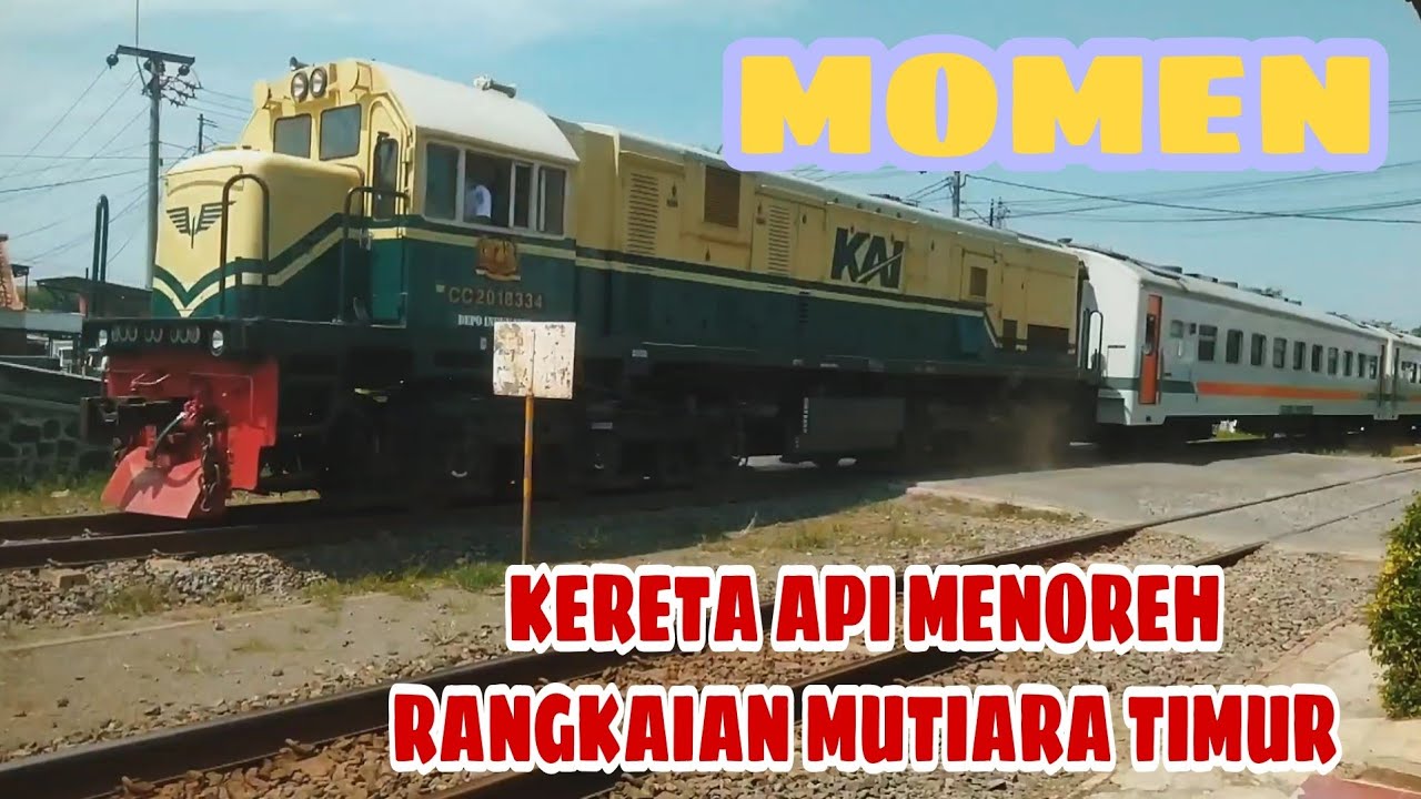 Kereta Api Menoreh ( Ekonomi - Eksekutif ) ~ Kereta Api Indonesia - YouTube