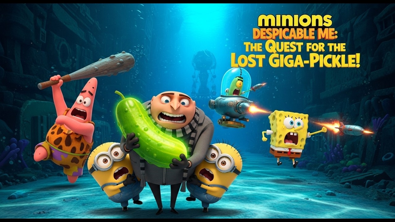 Minions Despicable Me: The Quest for the Lost Giga-Pickle! - YouTube