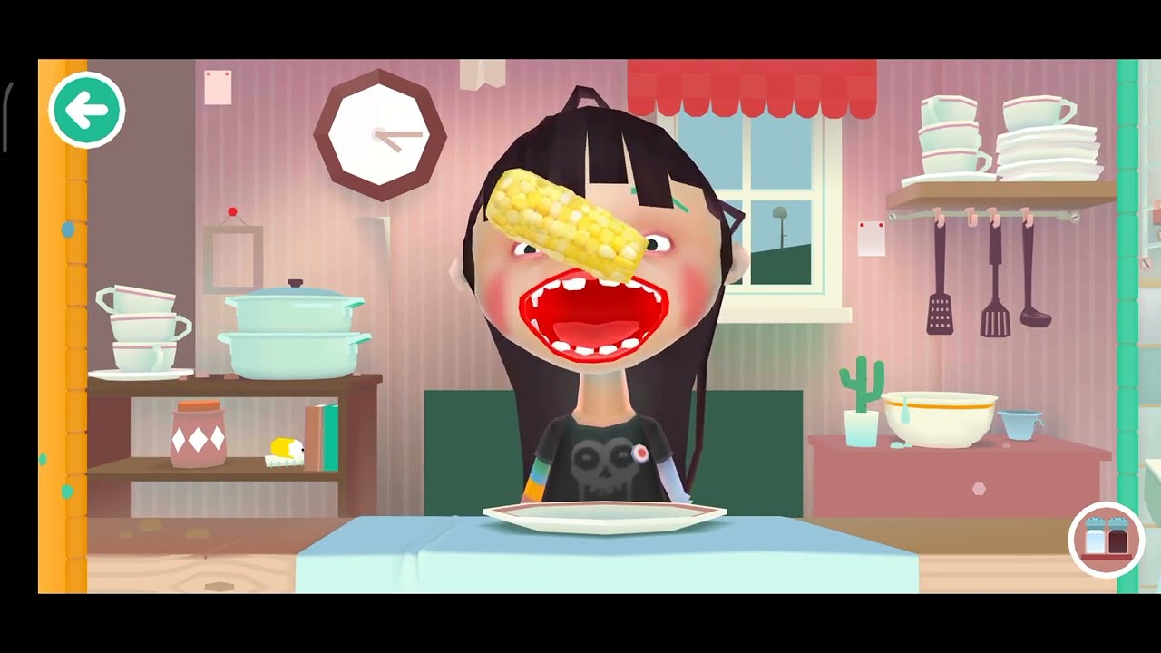 Corn fry recipe - Toca Kitchen 2 - YouTube