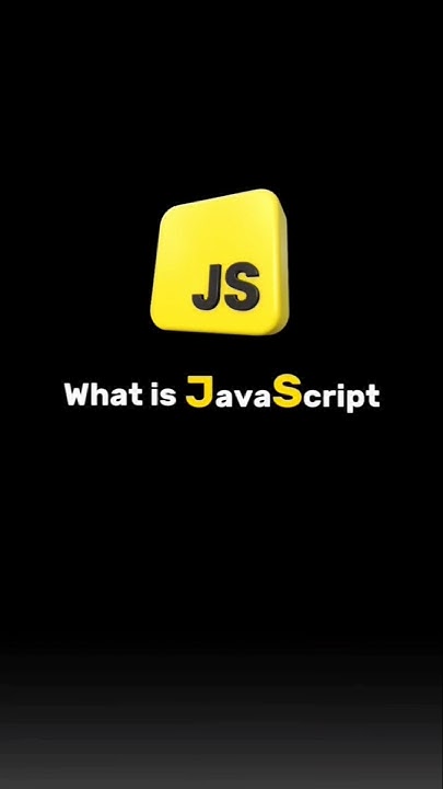 What Is Javascript Js Series 1 Js Javascript Coding Learnjs Codecamp Shorts Youtube