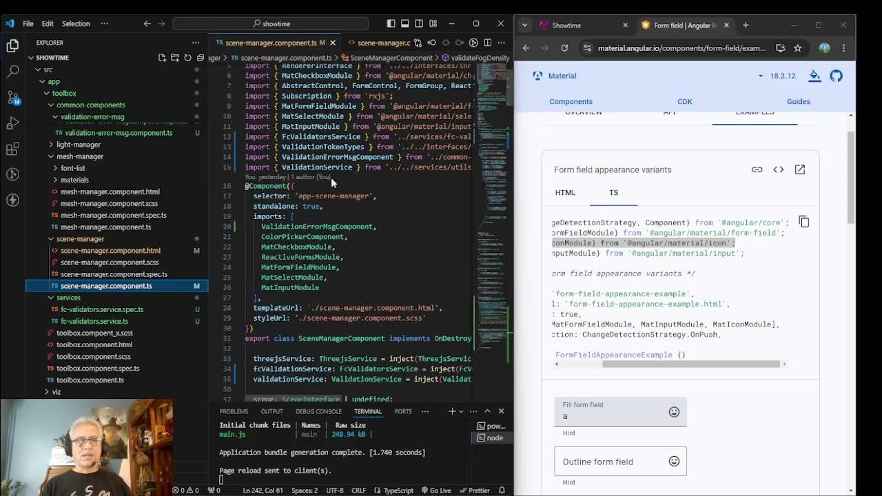 Angular/ThreeJS - Video 288 added info icon - YouTube