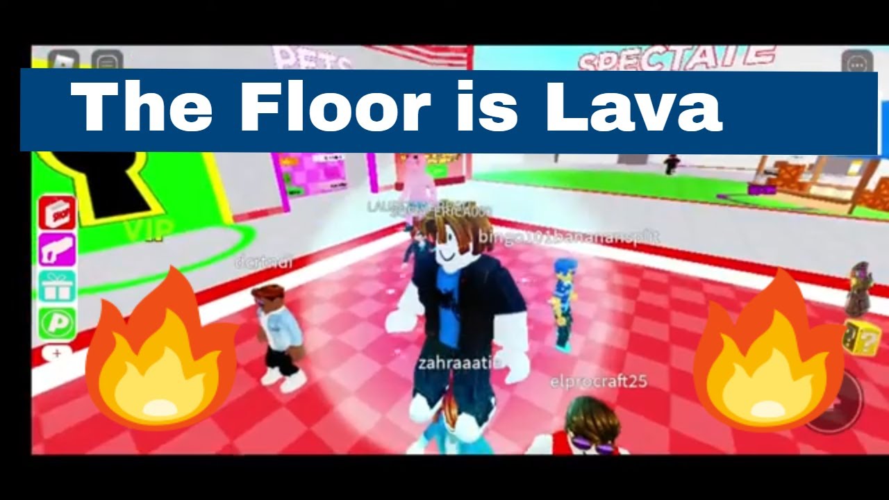 The Floor is Lava Roblox | Twins playing The Floor is Lava Challenge ...