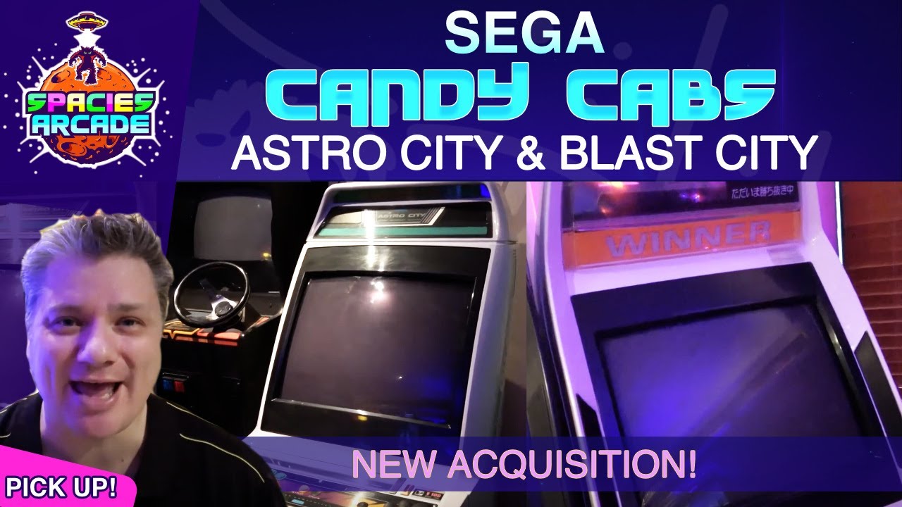 Sega Candy Cabs - Astro City & Sega Blast City #arcade #arcadegames # ...