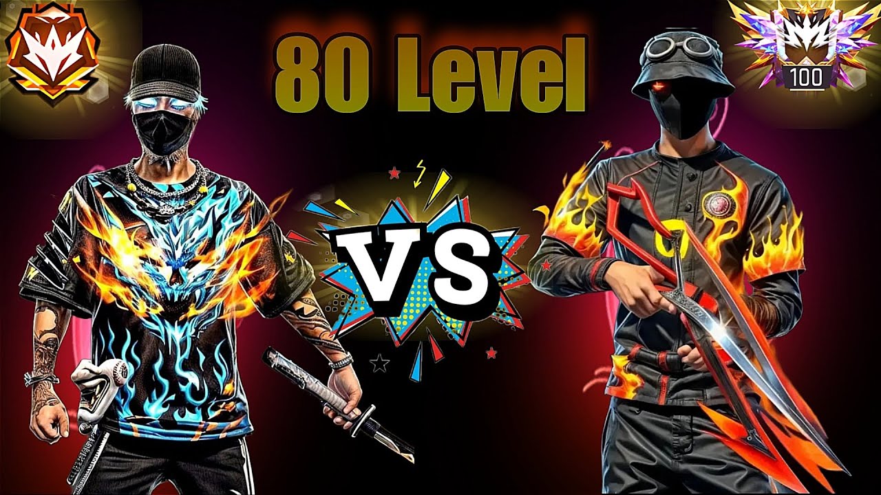 80 Level Player 1v1 Challenge Free Fire Max 📲 | RED 888 YT | - YouTube