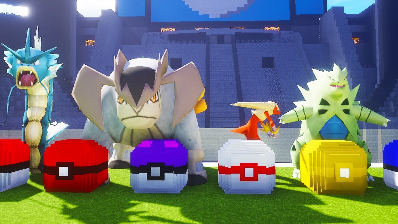 TODOS LOS LUCKY BLOCK POKEBALL DE PIXELMON JUNTOS! 😱 | PIXELMON LUCKY ...
