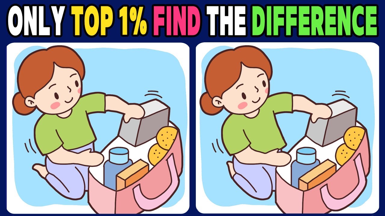 【Spot the difference】Only top 1% find the differences / Let's have fun ...