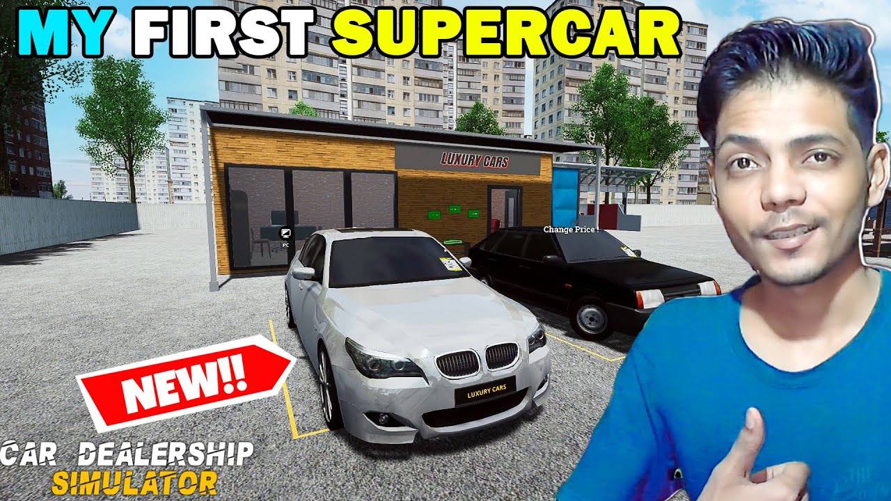 I Bought My First Supercar For My Showroom | Car Dealership Simulator ...