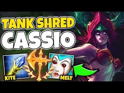 THIS CASSIOPEIA BUILD IS DESTROYING SOLO QUEUE! SCALE INTO A TANK ...