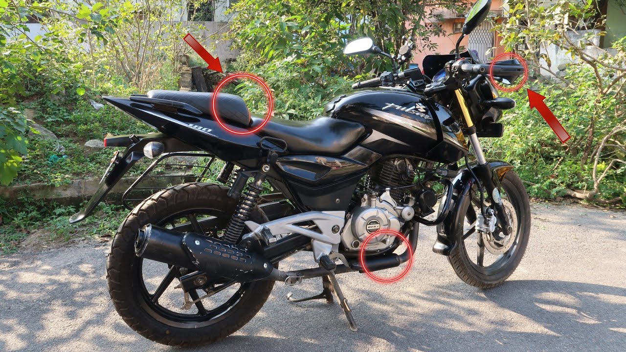 How to Modify Pulsar 180 | Must watch | under 2000 Rs. only | SAM ...