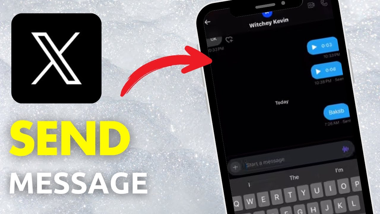 How to Send Message on X / Twitter (Quick & Easy!) - YouTube