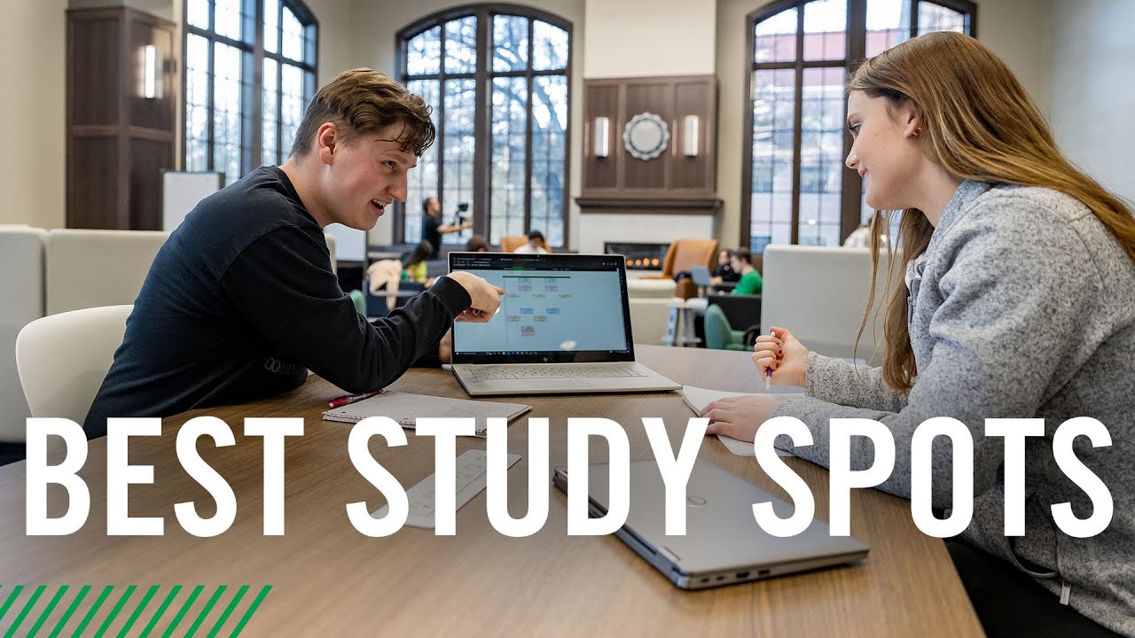 Best Study Spots on the UND Campus - YouTube