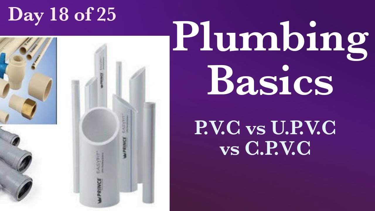 Plumbing Basics #25Days25Videos Day 18 #KGSBuilders #HomeConstructions ...