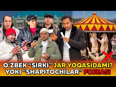 SIRK SAHNALARIDAN MAHRUM BO‘LAYOTGAN HAYVONLAR.