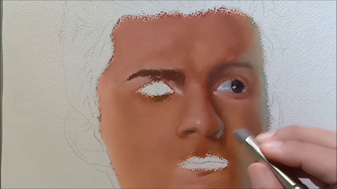 Realistic Oil Pastel Tutorial - YouTube