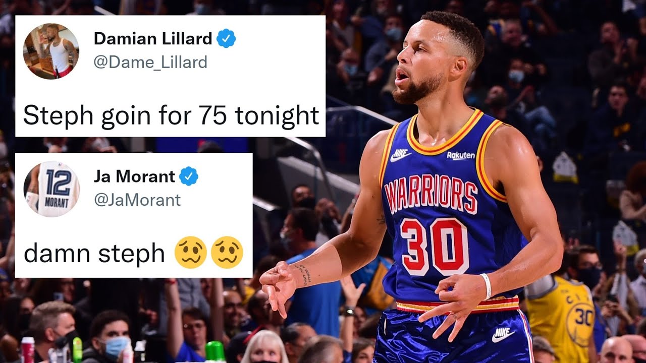 WOW ️NBA Stars React to Steph Curry's 50-Point Game 7 ️ - YouTube