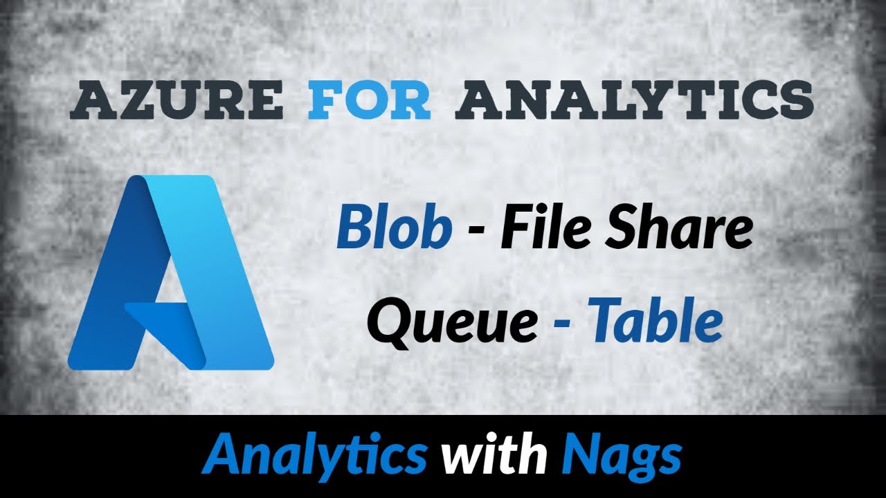 What Is Blob File Share Queue Table No SQL Azure Storage What Is Blob File Share Queue Table No SQL Azure Storage