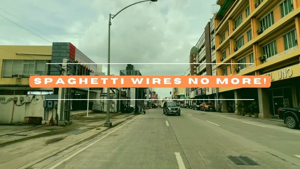 SPAGHETTI WIRES NO MORE! DAVAO CITY UNDERGROUND CABLING 2023 - YouTube