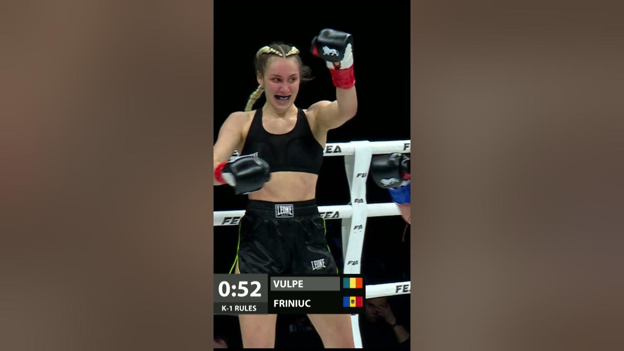 Vulpe vs. Friniuc: Women's K-1 Power! FEA CHAMPIONSHIP 30.11.2024 - YouTube