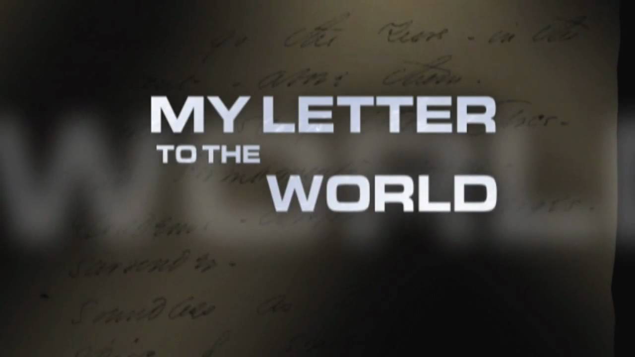 My Letter to the World TRAILER - YouTube