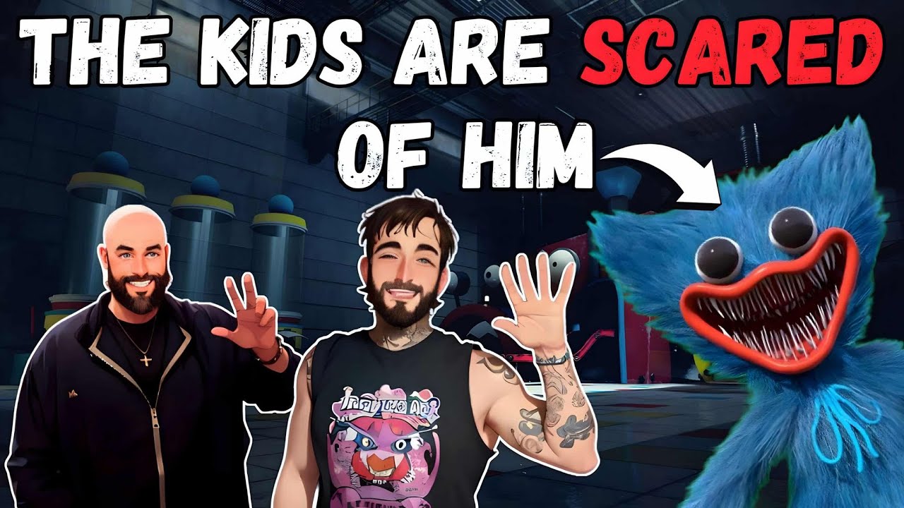 The Kids are Scared of Him Poppy Playtime - YouTube