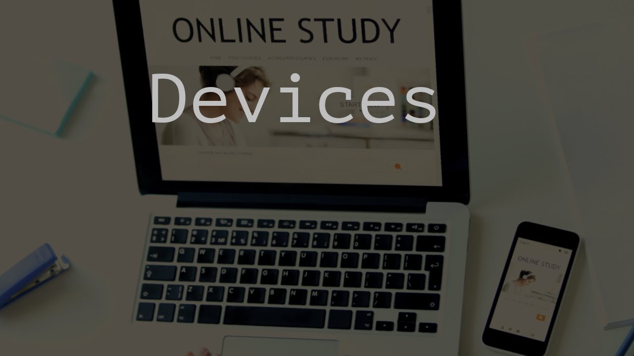 Devices for online learning - YouTube
