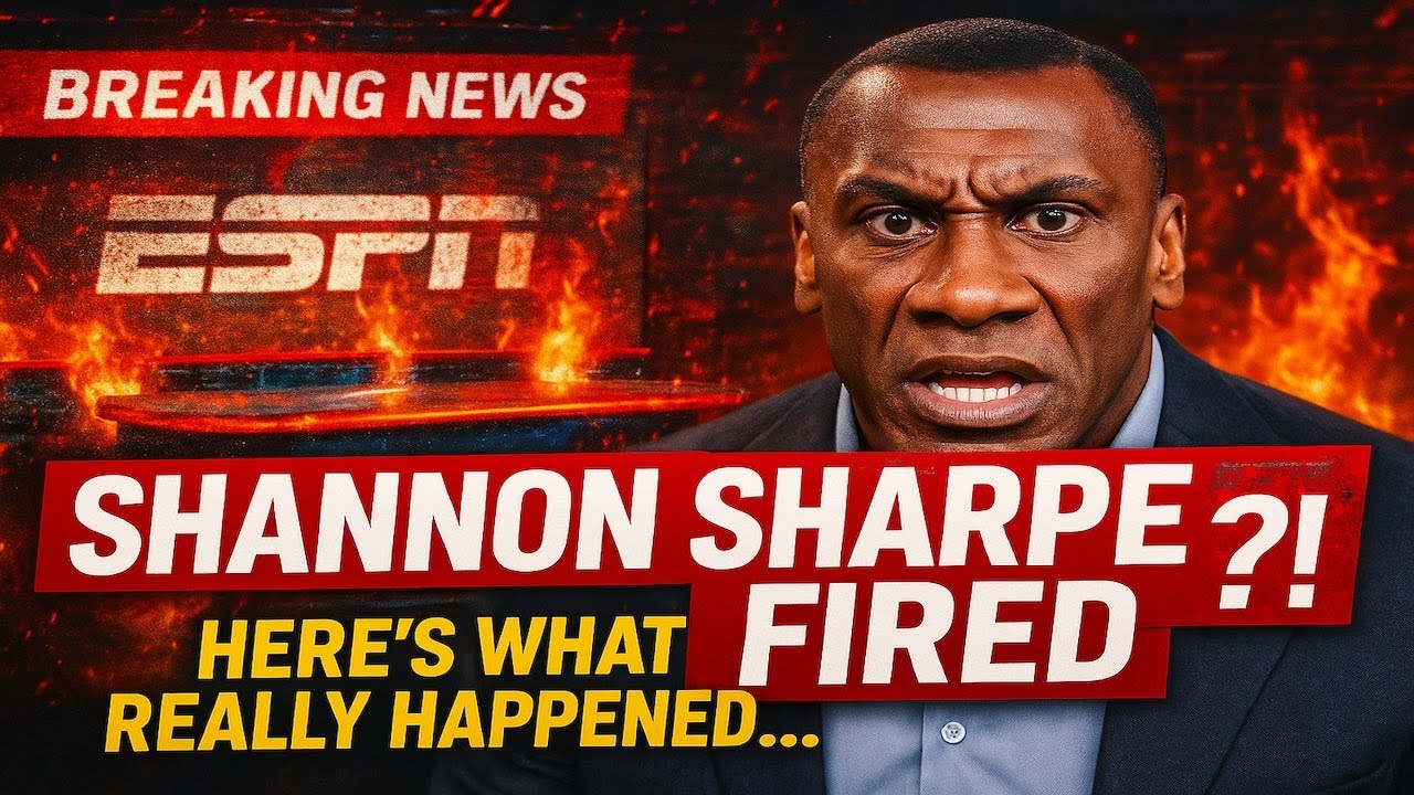 SHANNON SHARPE FIRED FROM ESPN! | What Really Happened! - YouTube
