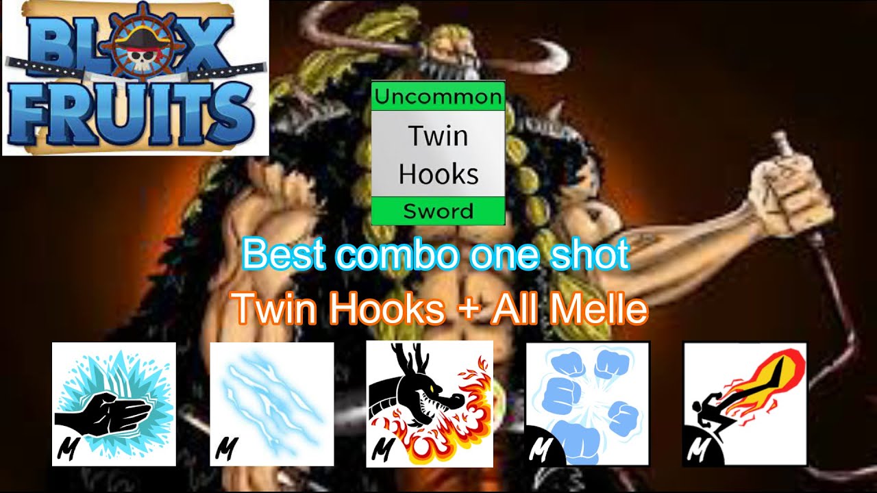 BEST COMBO ONE SHOT | TWIN HOOKS + ALL MELLE - YouTube