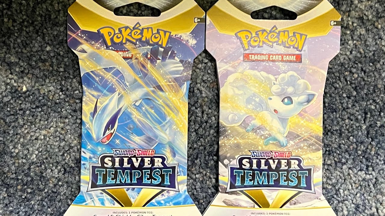 Silver Tempest Pack opening - YouTube
