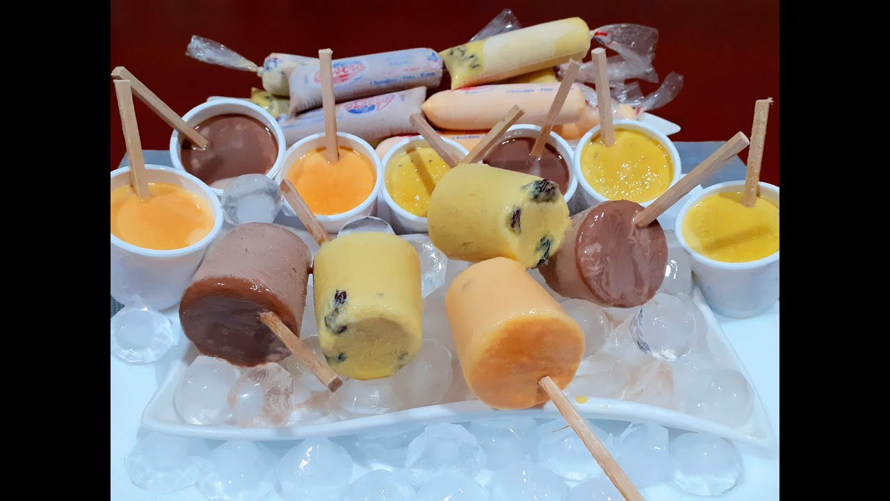 HELADOS CASEROS, LECHE, CHOCOLATE , RON PASAS - YouTube