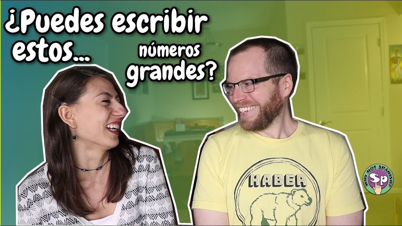 Los números GRANDES en español - YouTube