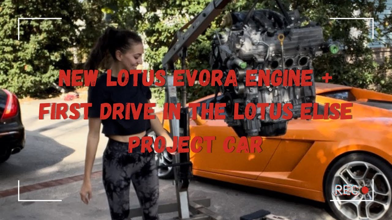 New Lotus Evora engine + First Drive in the Lotus Elise Project car ...
