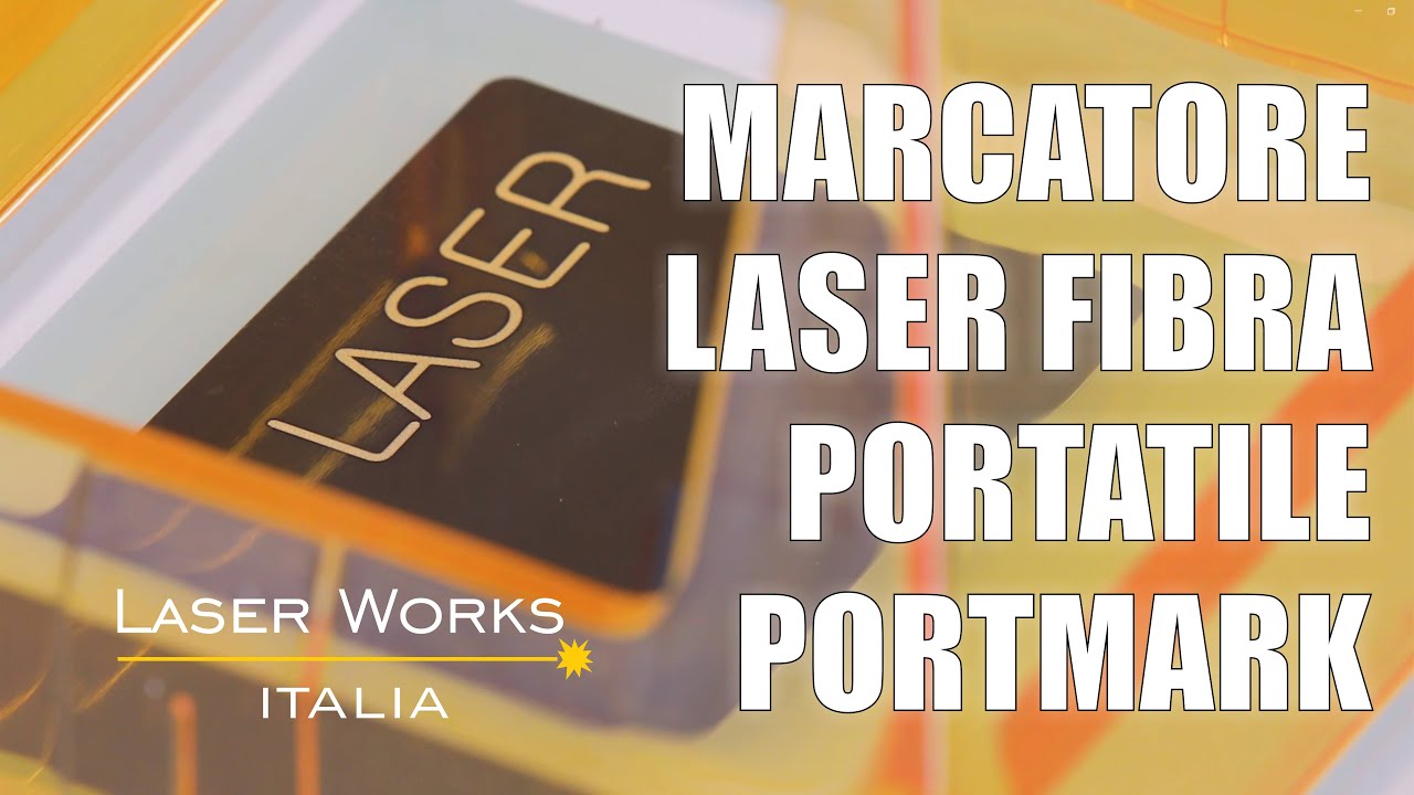 Marcatore Laser Fibra Portatile - Serie PortMark - Laser Works Italia ...