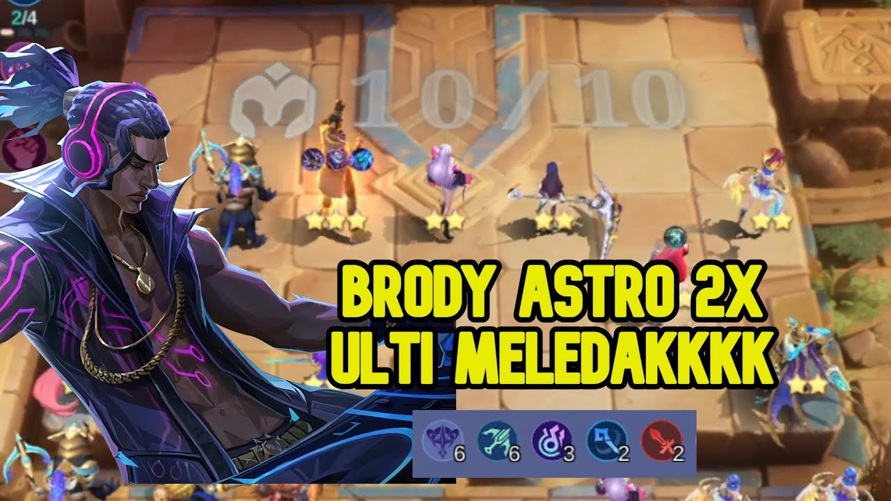 HYPER BRODY ASTRO BINTANG 3 ! 2X ULTI MELEDAK BOSQU ! MAGICCHESS - YouTube
