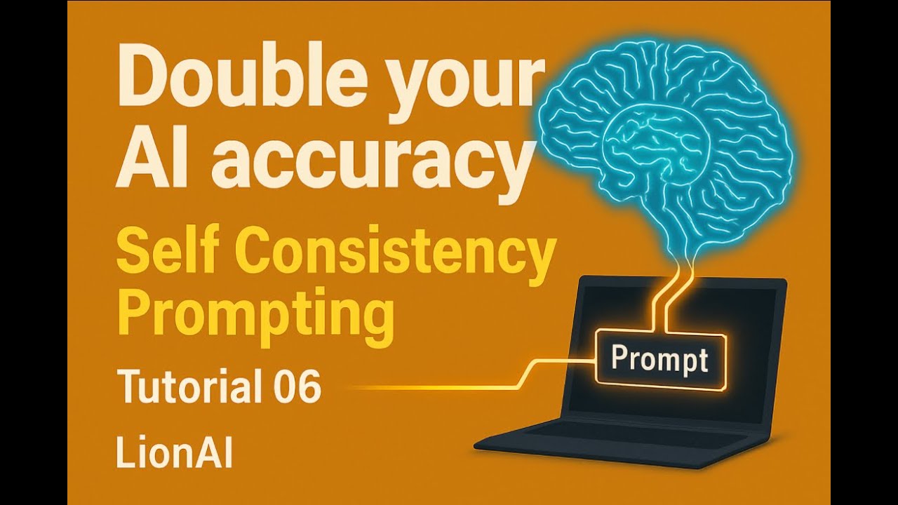 prompt engineering course | self consistency prompting | tutorial 06 ...