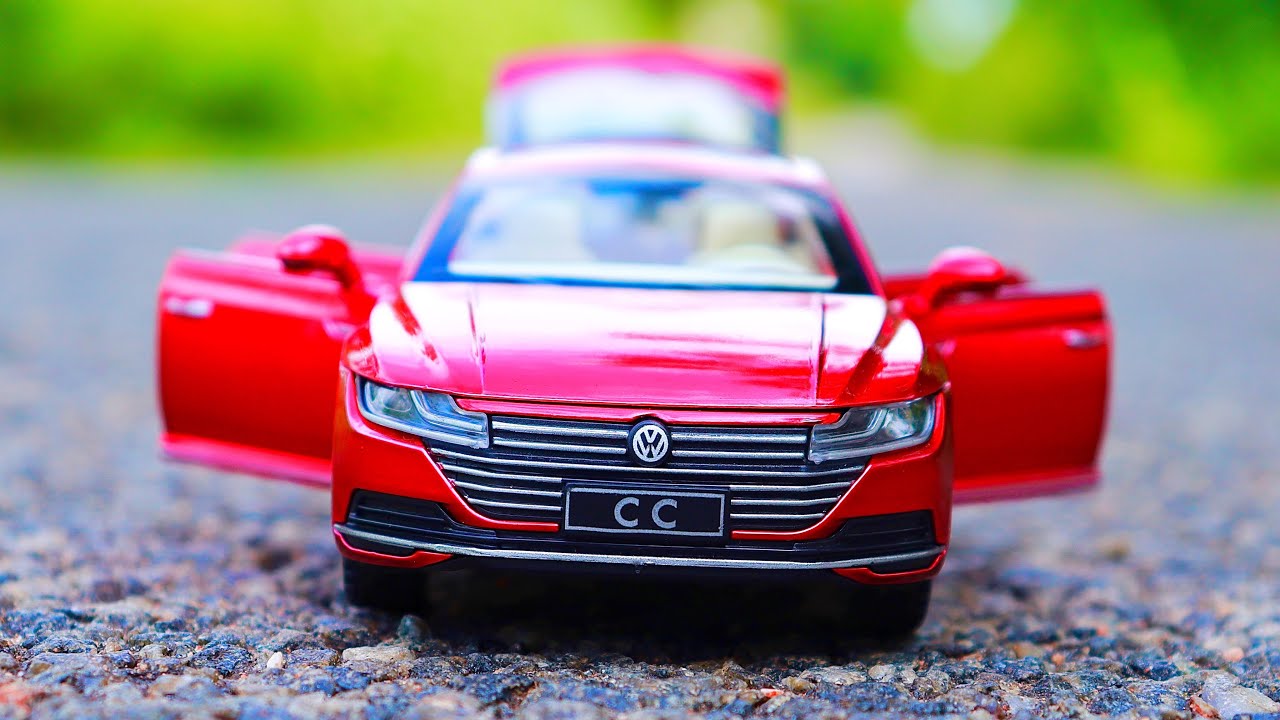 Unboxing of Volkswagen cc car toy | 👉 super realistic car 👈 | - YouTube