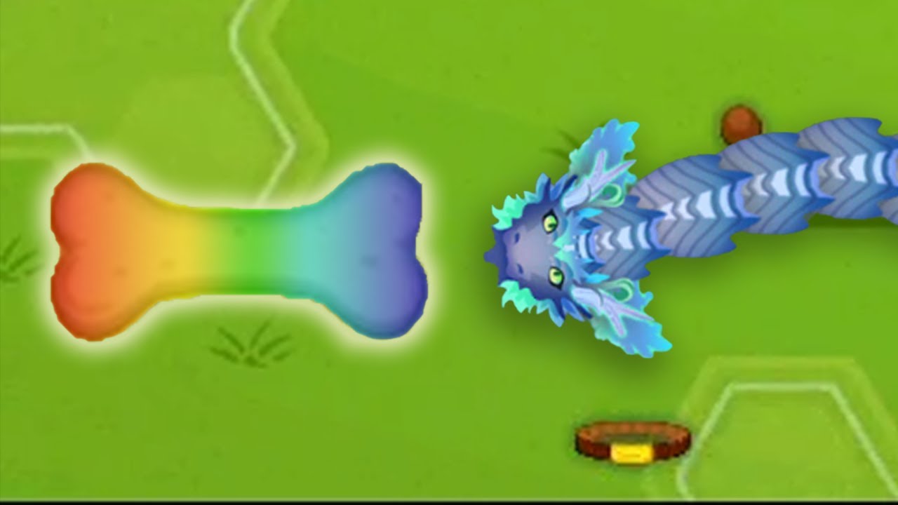 Rainbow Magic Bone Animation In Snake.io - YouTube