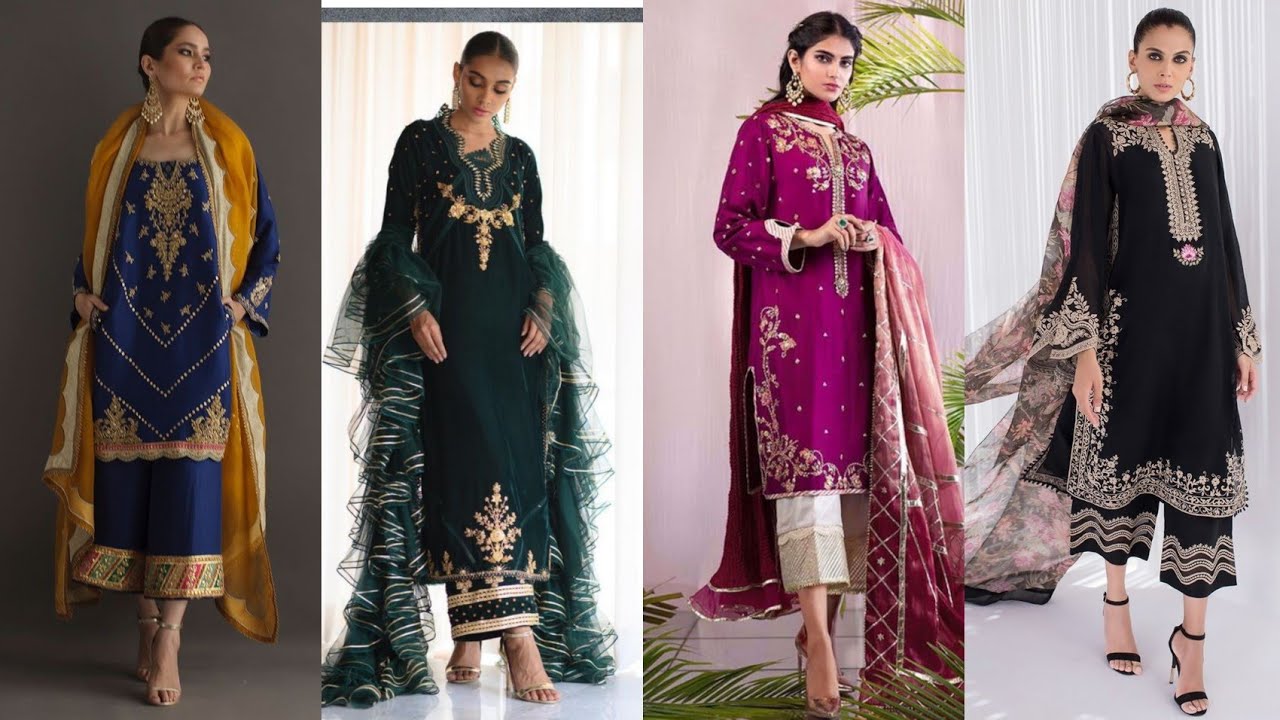 How to designs velvet dresses|Velvet suits designs for winters|Fancy ...